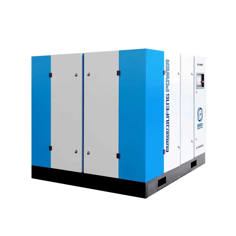 100hp 75kw Pharmaceutical Two Stage Air Compressor Oil Injected Double ...