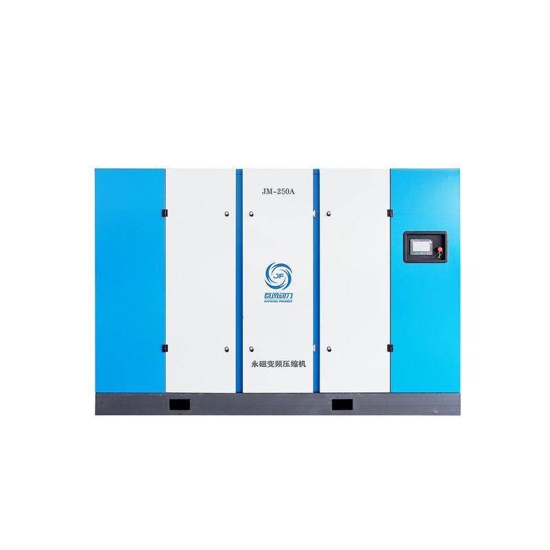 250HP Permanent Magnetic VSD Single Phase Screw Air Compressor