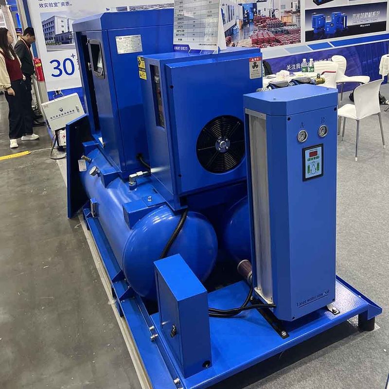 Electric Integrated Screw Air Compressor 8 - 16bar Combined Screw Air ...