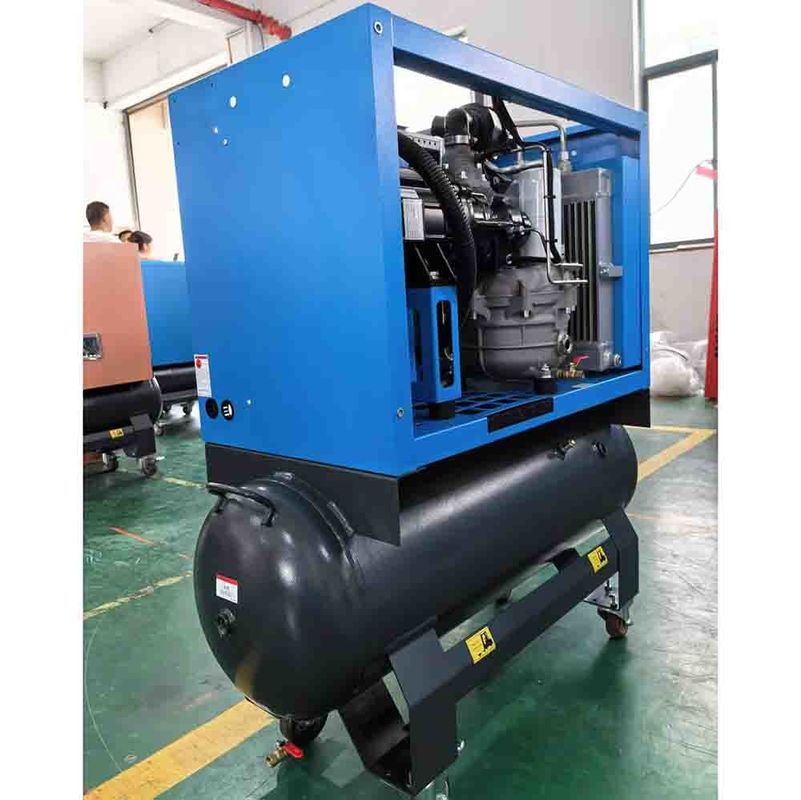 Single Phase Compressors 3HP 5HP 6HP 7HP 10HP 12HP 2-in-1 Model Screw ...